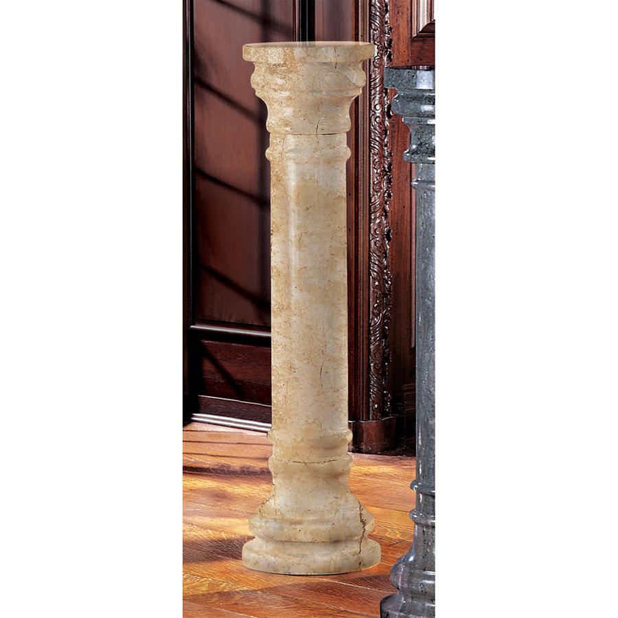 Design Toscano Verona Solid Marble Column: Medium - Walmart.com