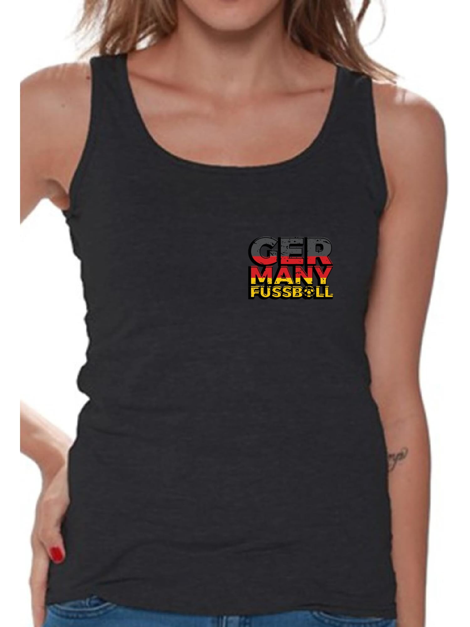 Awkward Styles Germany Fussball Tank Top for Women German Soccer Tank ...