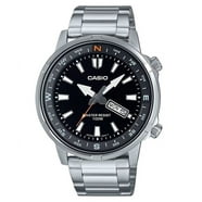 Casio Men's Solar Powered Analog Watch, Black Dial - Walmart.com