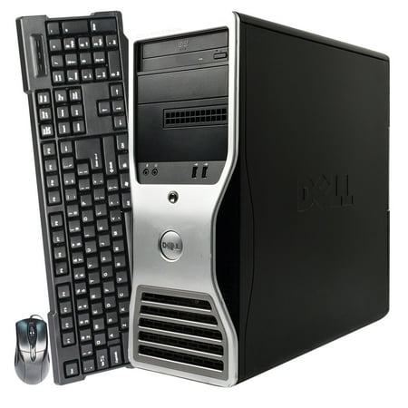 Dell Precision T3400 Tower Computer PC, 2.40 GHz Intel Core 2 Duo, 2GB ...