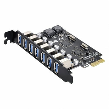 StarTech 2-Port SuperSpeed Mini PCI Express USB 3.0 Adapter Card with ...