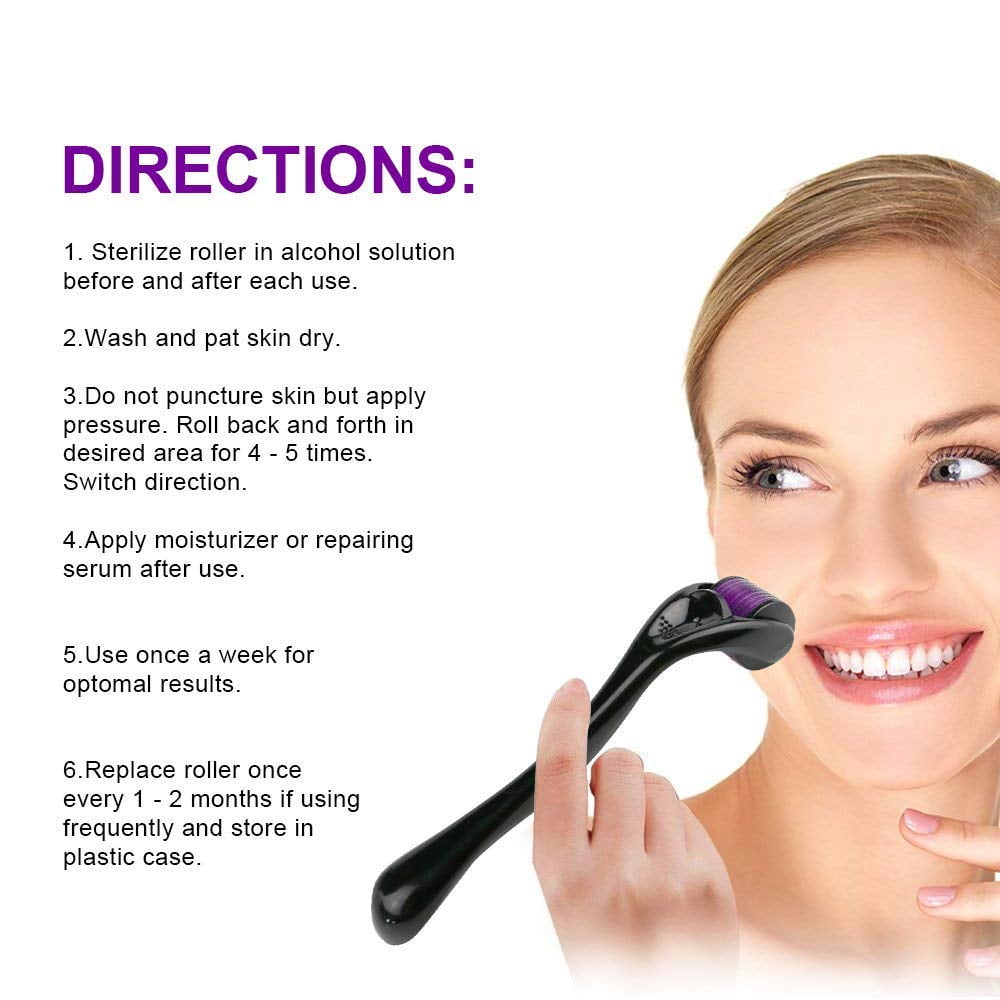 Buy Zoizocp Derma Roller for Face and Skin Care Stainless Steel Needles ...