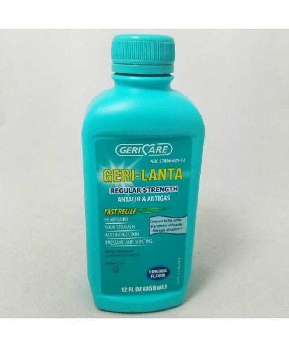 GeriCare Geri-Lanta Antacid/Antigas Liquid, 12oz 057896629129A120 ...