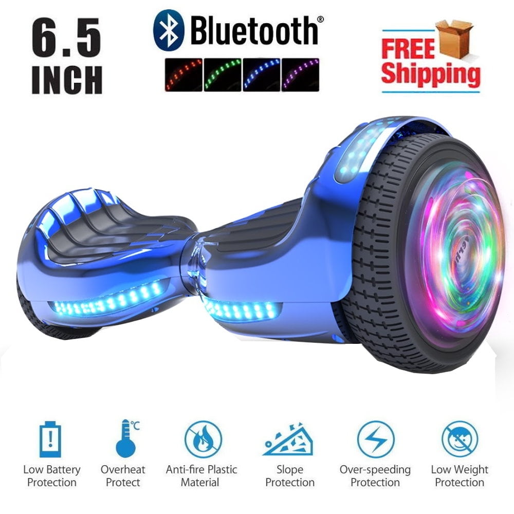 UL2272 Certified TOP LED 6.5" Hoverboard Two Wheel Self Balancing ...