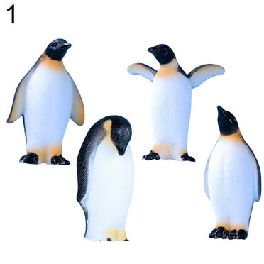 zhaomeidaxi 11Pcs/Set Plastic Penguin Figurines, Cute Ocean Animal ...
