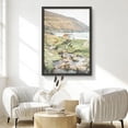 24x34 Poster Frame, Black Engineered Wood Picture Frame for Horizontal ...