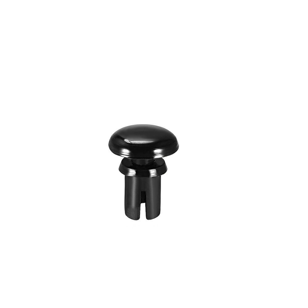 Push Clips Rivets 3mm x 4.6mm PCB Circuit Panel Nylon Fasteners Black ...