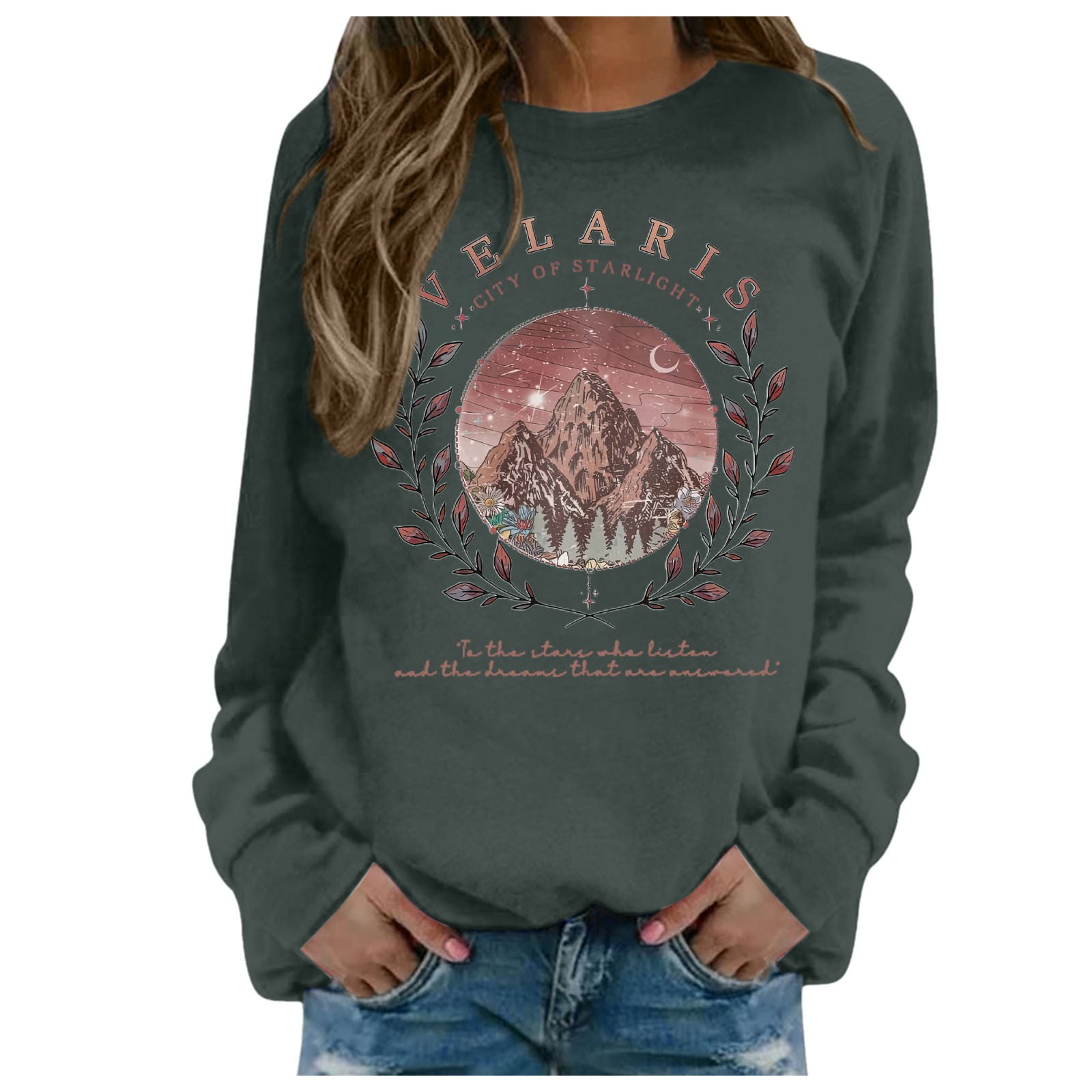 Click here for Daznico Velaris City Of Starlight Sweatshirt Acota... prices