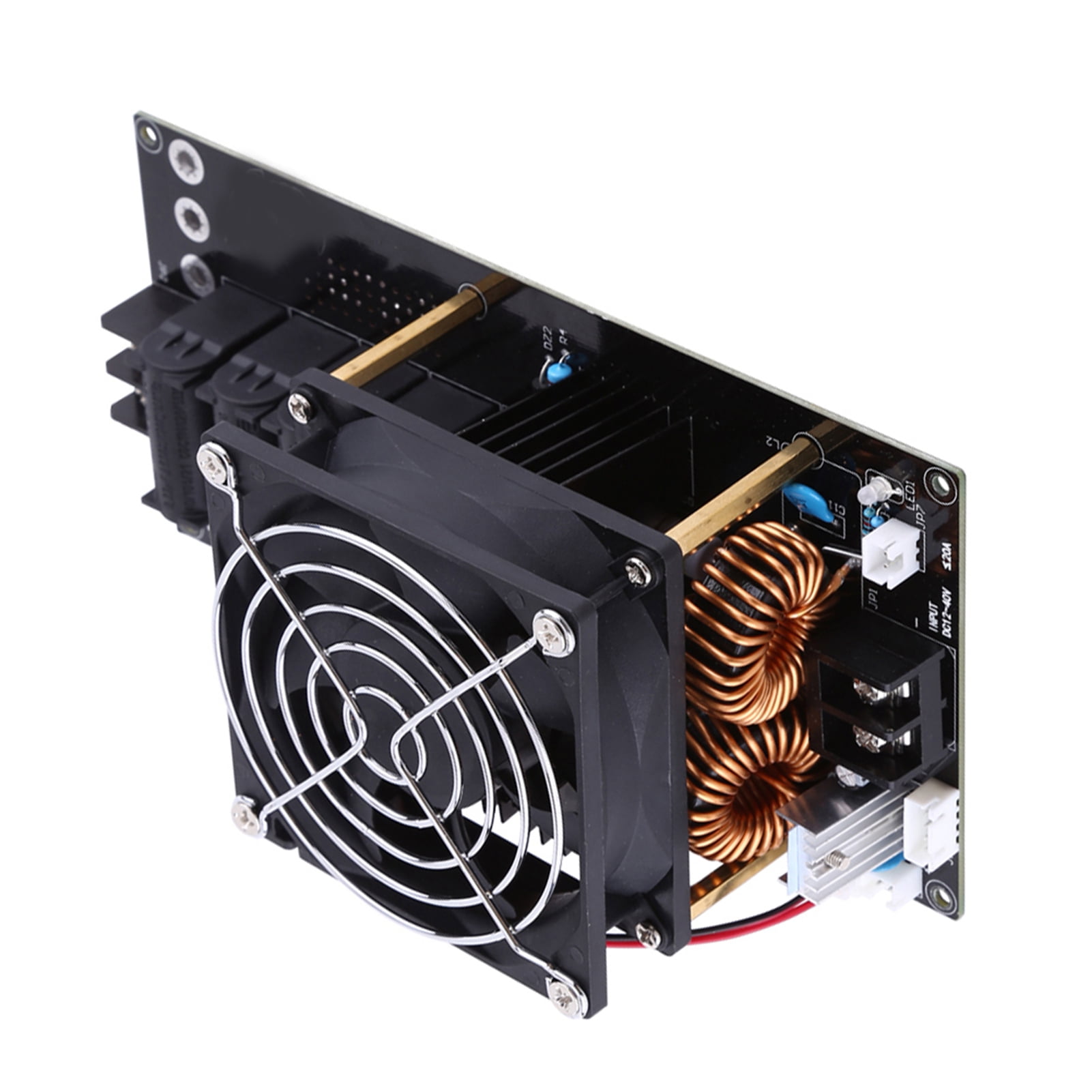 Calentamiento por inducción, DC12-36V 20A 1000W Módulo de calentamiento ZVS Módulo ZVS Claridad ...