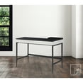 Aubrielle Rectangular MDF Desk with 2 Drawers, Desk Pad and Storage ...