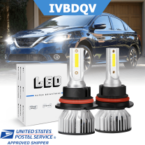 For Chrysler Sebring 1996-2006 LED Headlights 9007 High/Low Beam Bulb ...