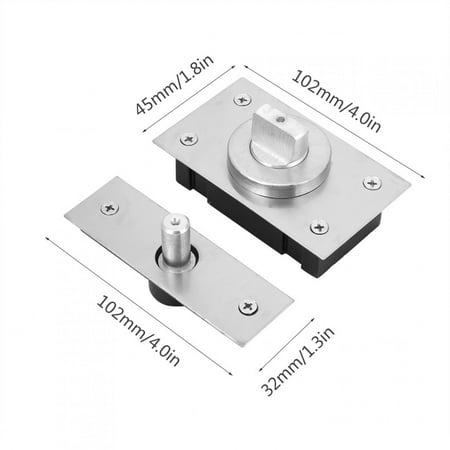 Hilitand Rotating Door Shaft, Floor Pivot Hinge, Hotel Office ...