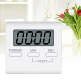 Raindrops Digital Kitchen Timer up Clock Timers Cooking White - Walmart.com