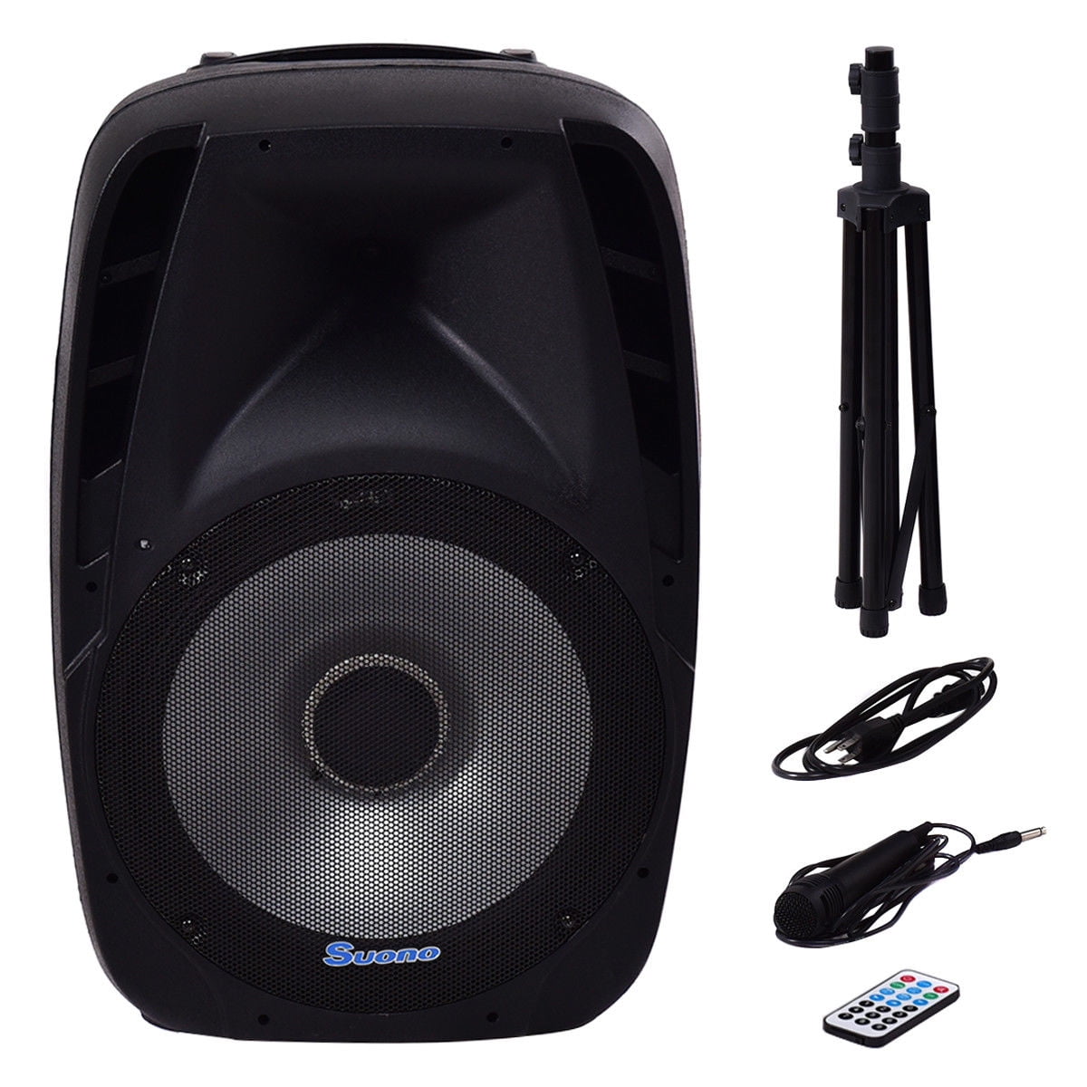 Click here for Costway Portable 15 2000w 2-Way Powered Speaker St... prices