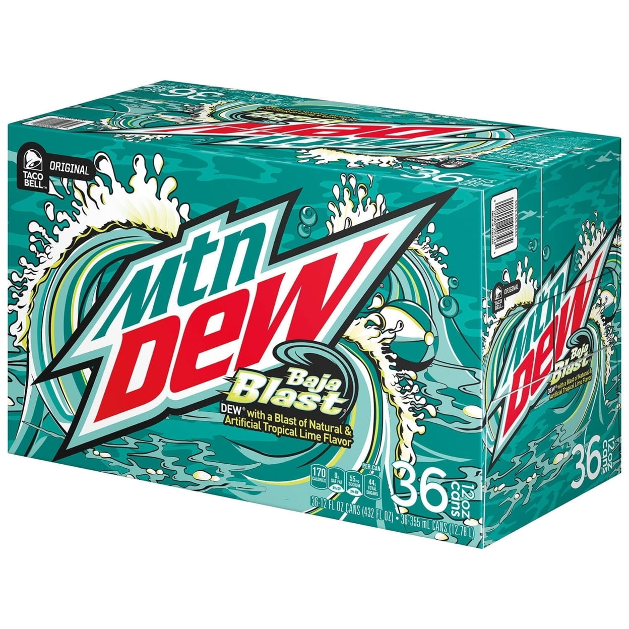 Mountain Dew Baja Blast 12 Pack