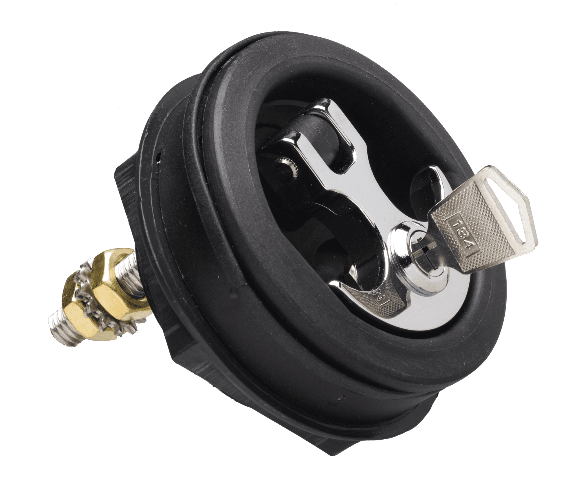 Open Box T-H Marine ALC-1-DP Anchor Handle Lid Lock - Black Body/Chrome ...