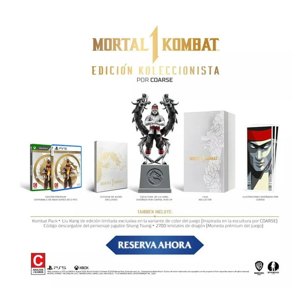 Edicion Coleccionista PS5 Mortal Kombat 1 Warner Bros | Bodega Aurrera en línea