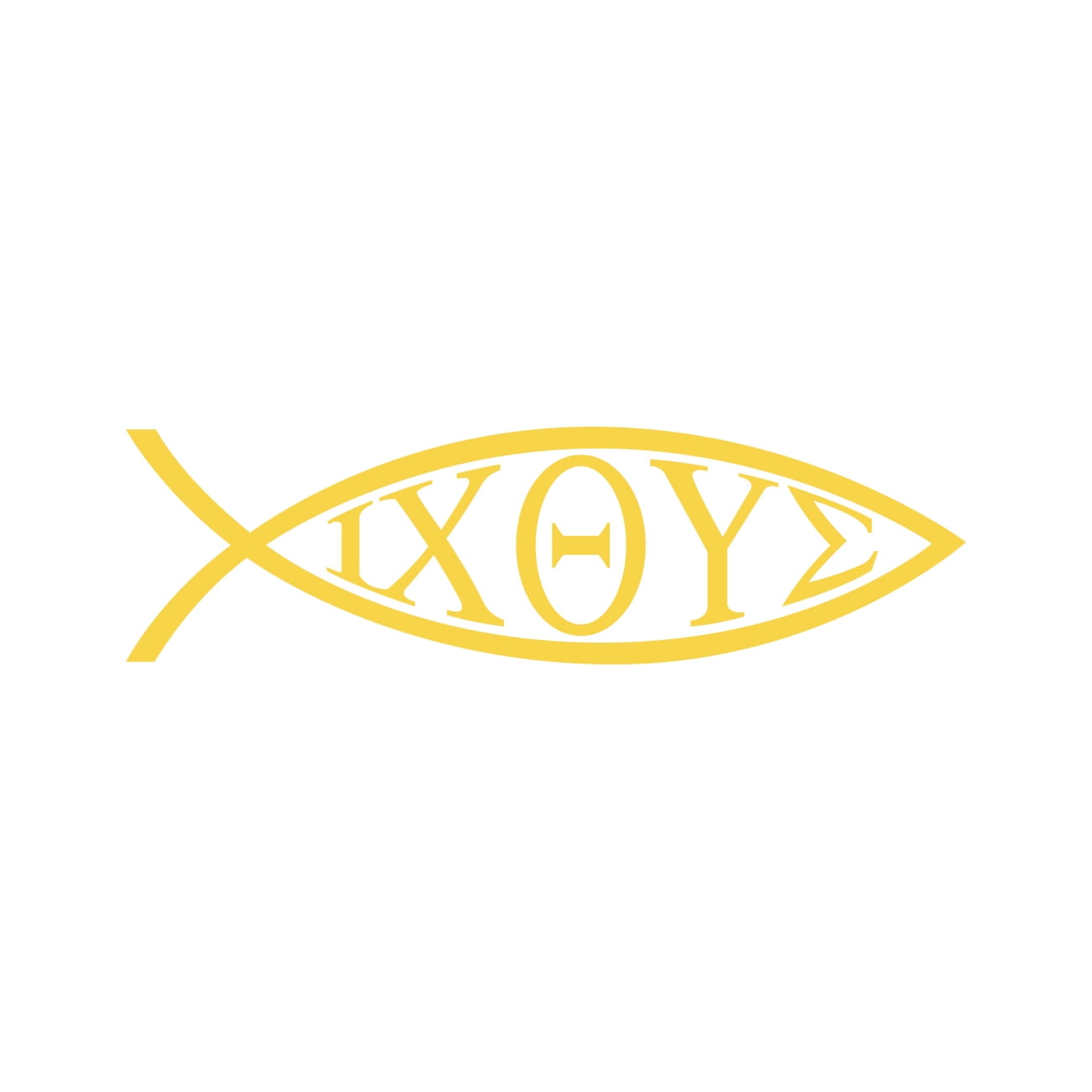 IXOYE Fish Sticker Decal Die Cut - Self Adhesive Vinyl - Weatherproof ...