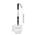 Konghyp Stainless Steel Telescopic Cat Litter Shovel, Large Fine Hole ...