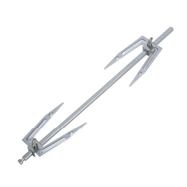 Maytalsory Adjustable Stainless Steel Fork Rack - Grilling Various ...