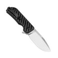 Kizer Pocket Folding Knife Nice Guy, 154CM Steel G10 Carbon Fiber ...