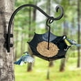 Bird Feeders, Organic Resin Hanging Bird Bath Umbrella Shaped ...