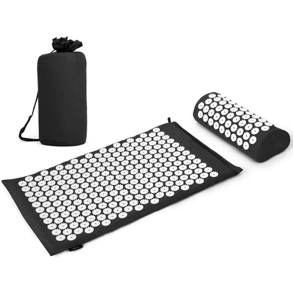 Click here for Lubai Commerce Acupressure Mat And Pillow Set Blac... prices