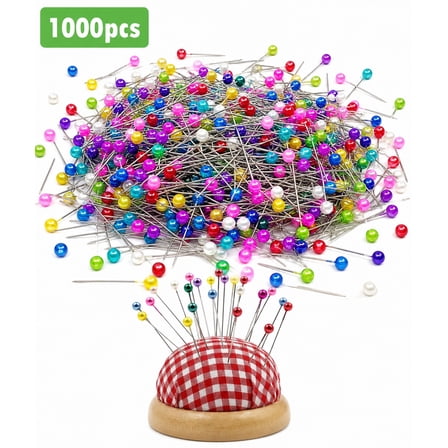 Dritz Home Twist Pins with Clear Heads, 10 Count - Walmart.com