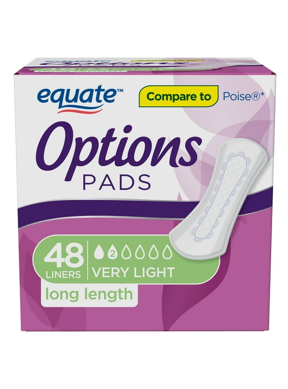 Equate Panty Liners in Feminine Care - Walmart.com