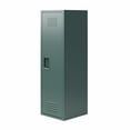 Max & Finn Casey Kids Tall Metal Storage Locker, Hunter Green - Walmart.com