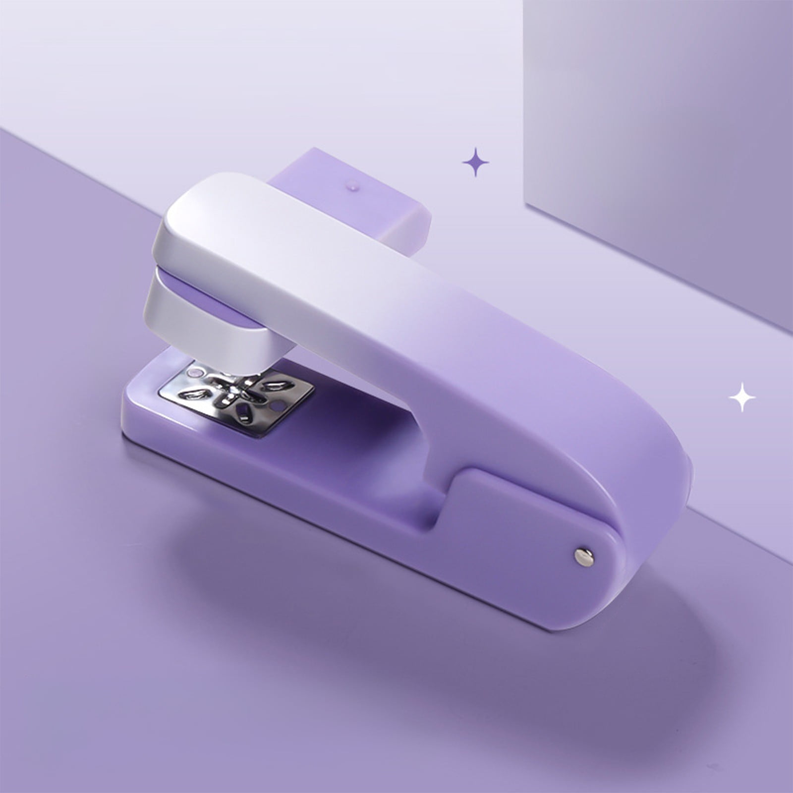 Wzzjkit Cute Heavy Duty Stapler For Home Office Supplies Standard Staplers For Desk Cute Office Products Small Hand Stapler Desktop Stapler Crafting S