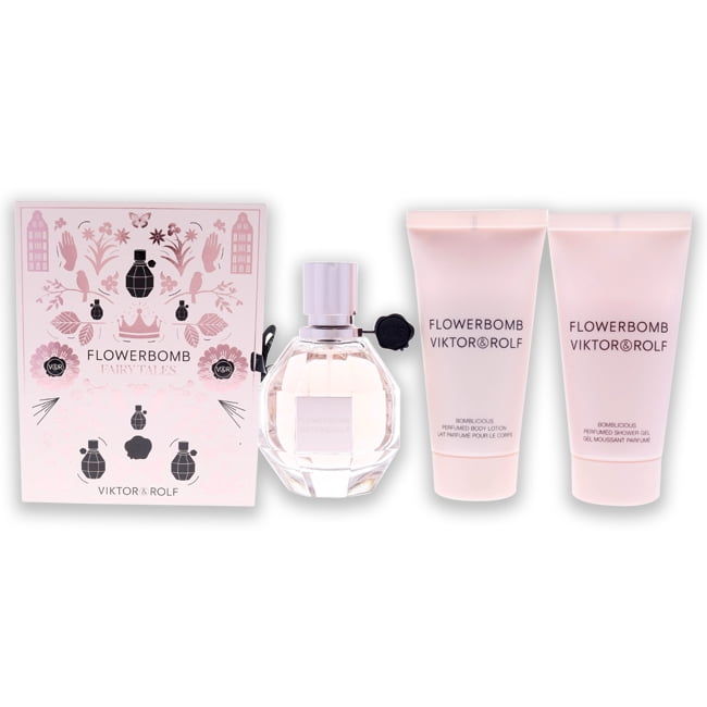 Flowerbomb Fairy Tale by Viktor and Rolf for Women - 3 Pc Gift Set 1 ...
