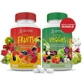 Vital Fruits & Veggies Supplement, Vegan Non-GMO, 180 Capsules, 2 Bottles - Walmart.com