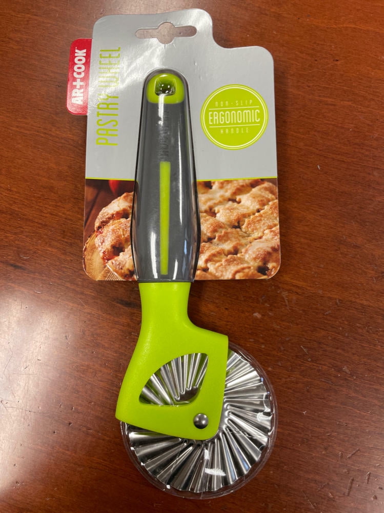 MSRP $13 AR+Cook Green/Gray Pastry Wheel - Walmart.com