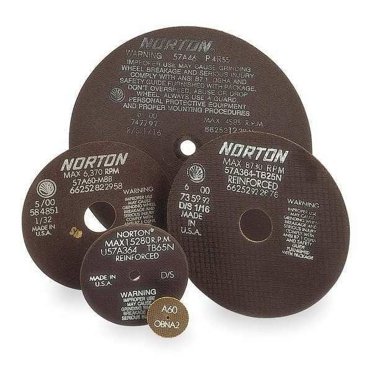 Norton Abrasives Grinding Wheel,T1,8x1x1,36/46G,Brown 07660788286 ...
