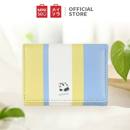 Miniso - MINISO We Bare Bears Stripe Purse Wallet PVC Card Holders for ...
