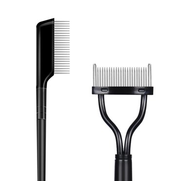 Eyebrow Brush Eyelash Separator Brow Comb & Lash Spoolie Professional ...