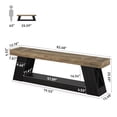 Tribesigns 82.6 Inch TV Stand with Storage for TVs up to 85 ...