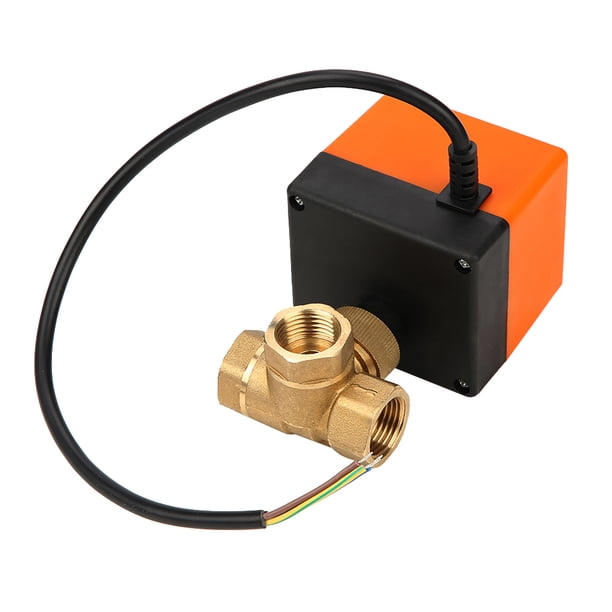Hysteresis Synchronous Motor Ball Valve, G1/2 Connection 3 Way ...