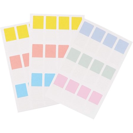 3 Sets Self-Stick Notes Fluorescent Inde Label Sticky Memo Pads Pops Up ...