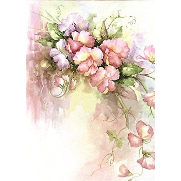 BSDHOME Polyester Beautiful Flower Photography Backdrops for Baby photo ...