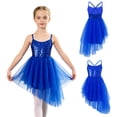 Aislor Girls Sequined Camisole Ballet Dance Tutu Dress Gymnastic ...