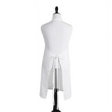 DII Modern Style 100 Percent Cotton XL Chef Apron in White Finish ...