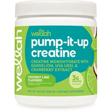 Wellah Pump-It-Up Creatine (50 Servings, Guava Passionfruit) - Creatine ...
