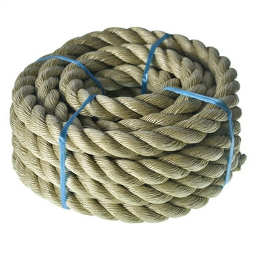 3 Strand Twisted ProManila Polypro Rope - Sizes range from 1/4 Inch - 2 ...