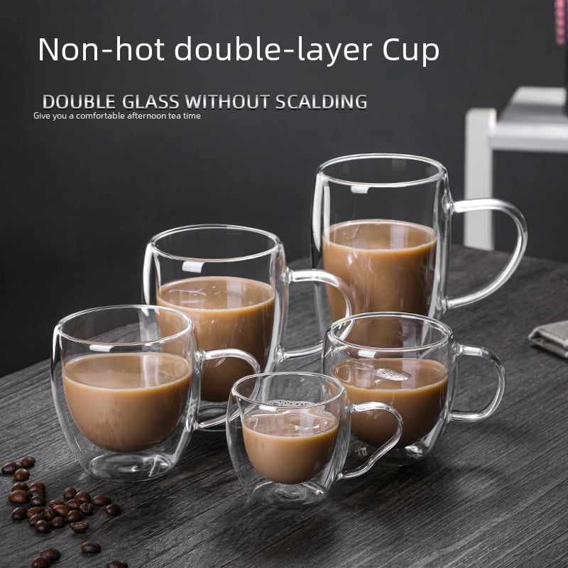 Click here for Unbranded Double-Wall Borosilicate Glass Cup - 350... prices