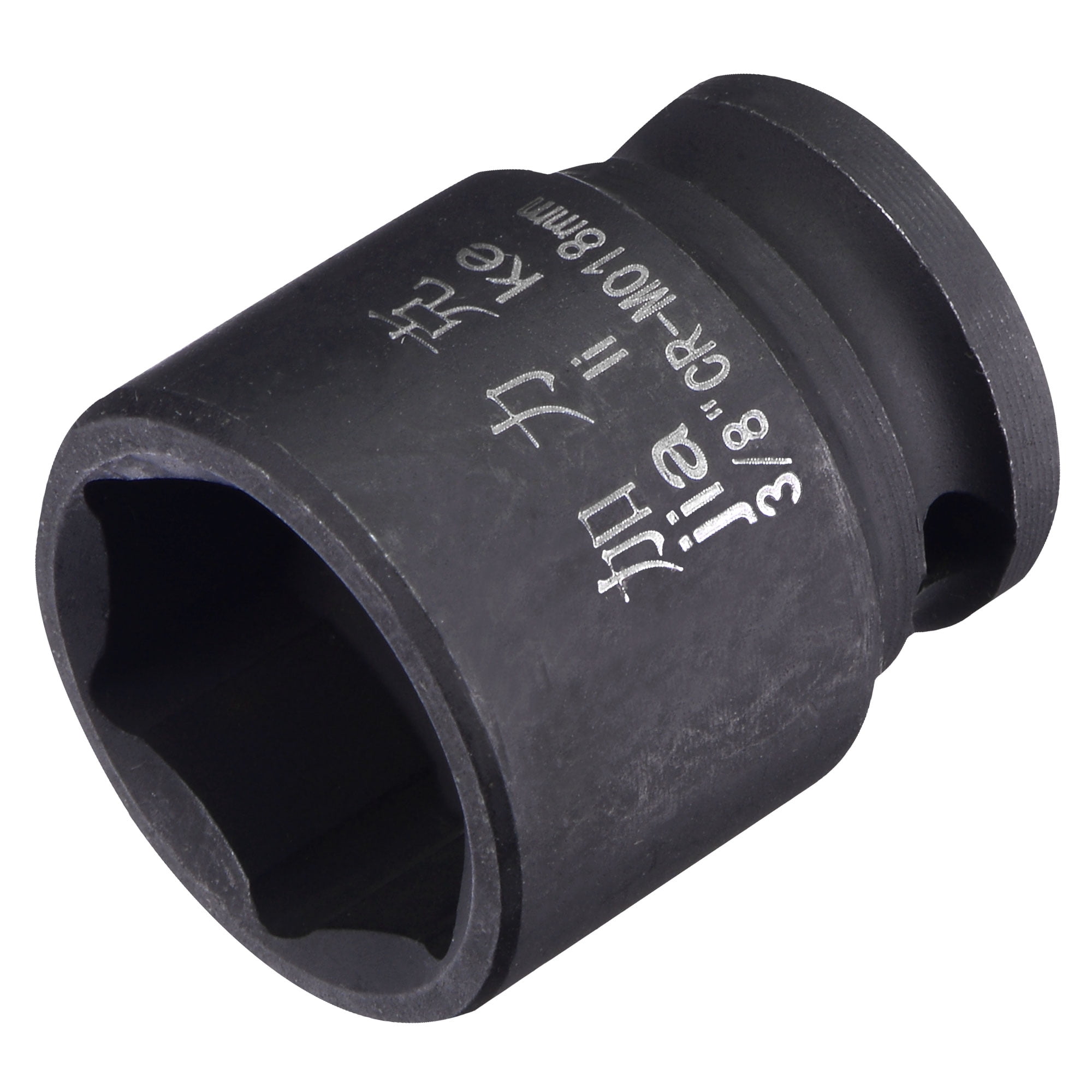 Uxcell 3/8" Drive by 18mm 6-Point Impact Shallow Socket, CR-MO Standard ...