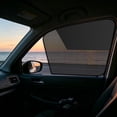 Car Sunshade, Magnetic Mesh Car Window Shade Semi Transparent Polyester ...