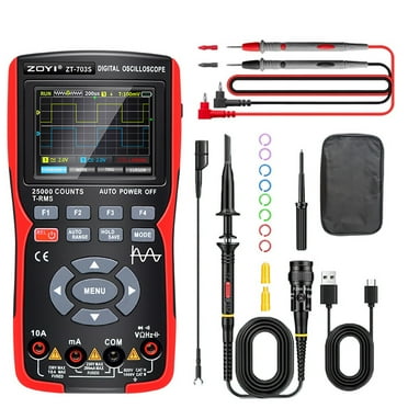 Oscilloscope Multimeter Signal Generator 3.2inch IPS Handheld ...