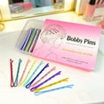 100 count 2.2 Inch Multi-Color Bobby Pins, Cute Colored Hair Pins for ...